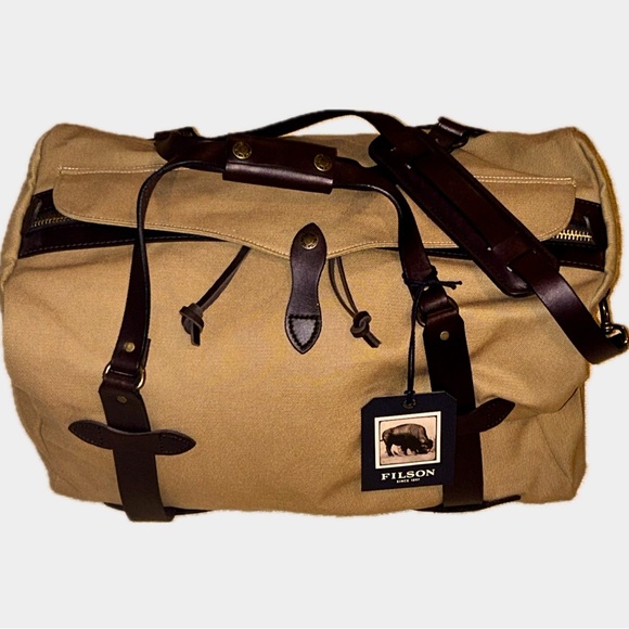 Filson | Bags | Filson Medium Duffle Bag Nwt Tan Rugged Twill Msrp 495 ...
